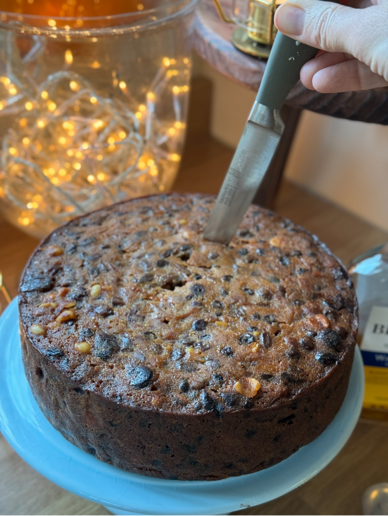 How To Feed a Christmas Cake the Easy Way - Cherry Menlove - Comfort ...